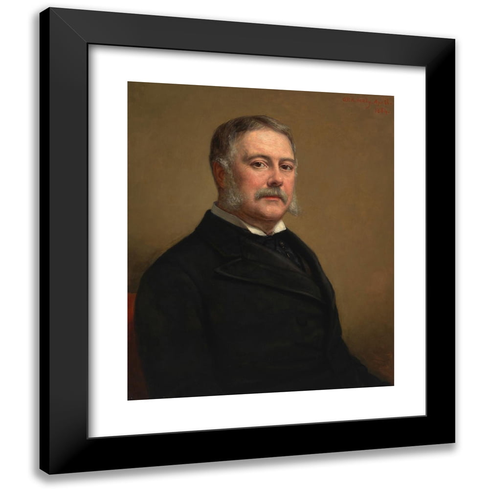 George Peter Alexander Healy 15x18 Black Modern Framed Museum Art Print ...