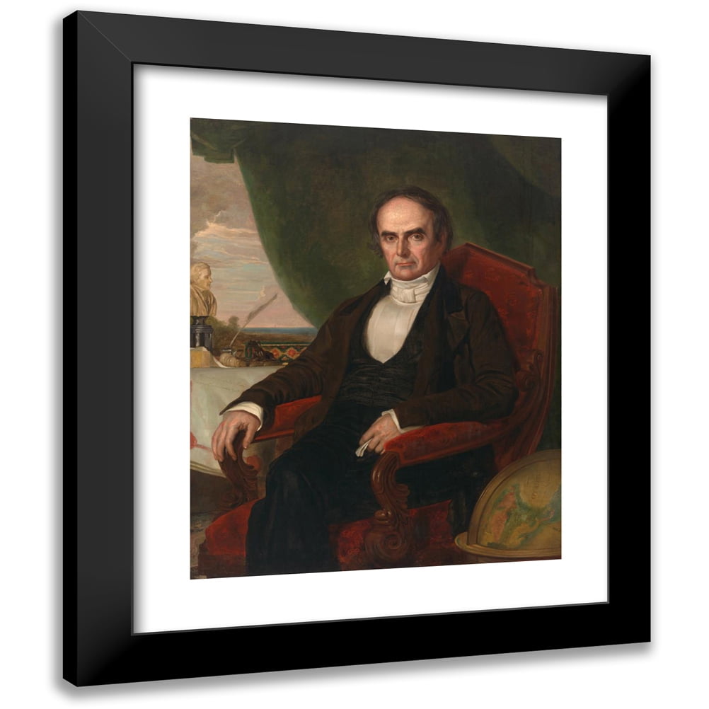 George Peter Alexander Healy 15x18 Black Modern Framed Museum Art Print ...