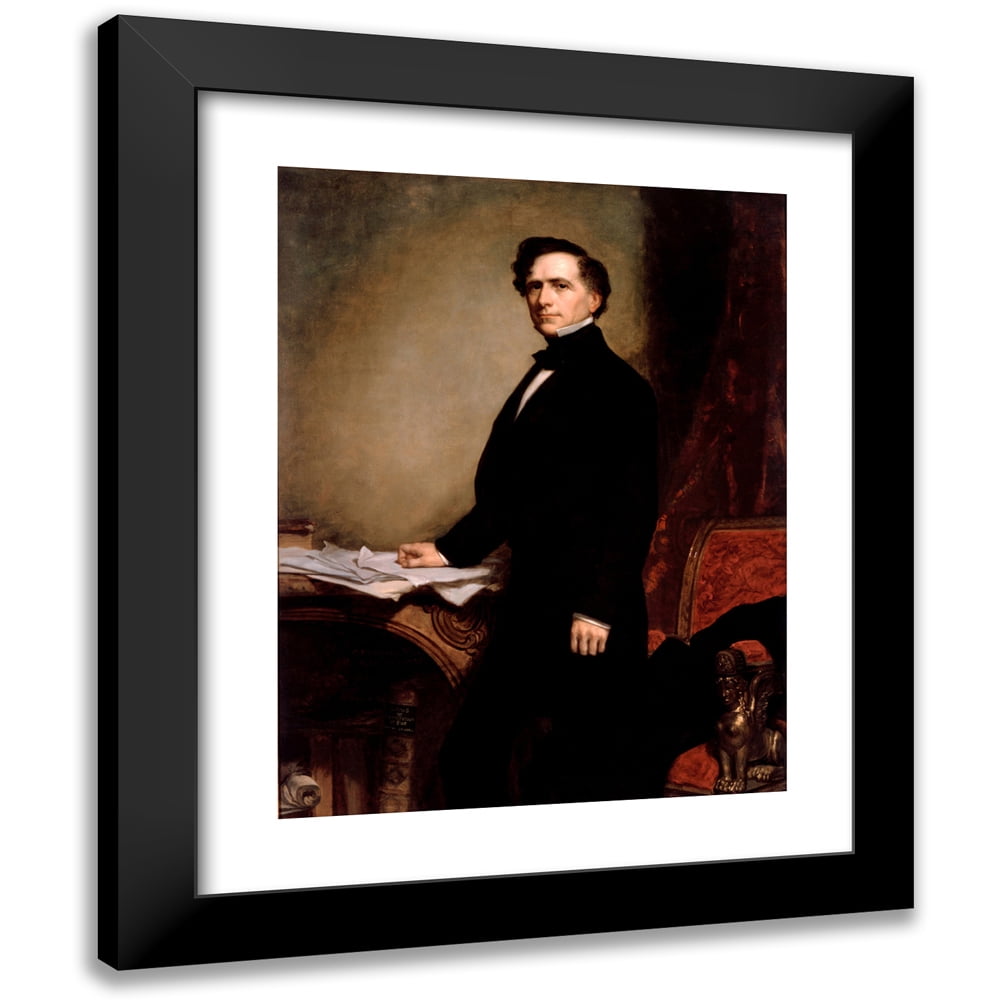 George Peter Alexander Healy 19x24 Black Modern Framed Museum Art Print ...