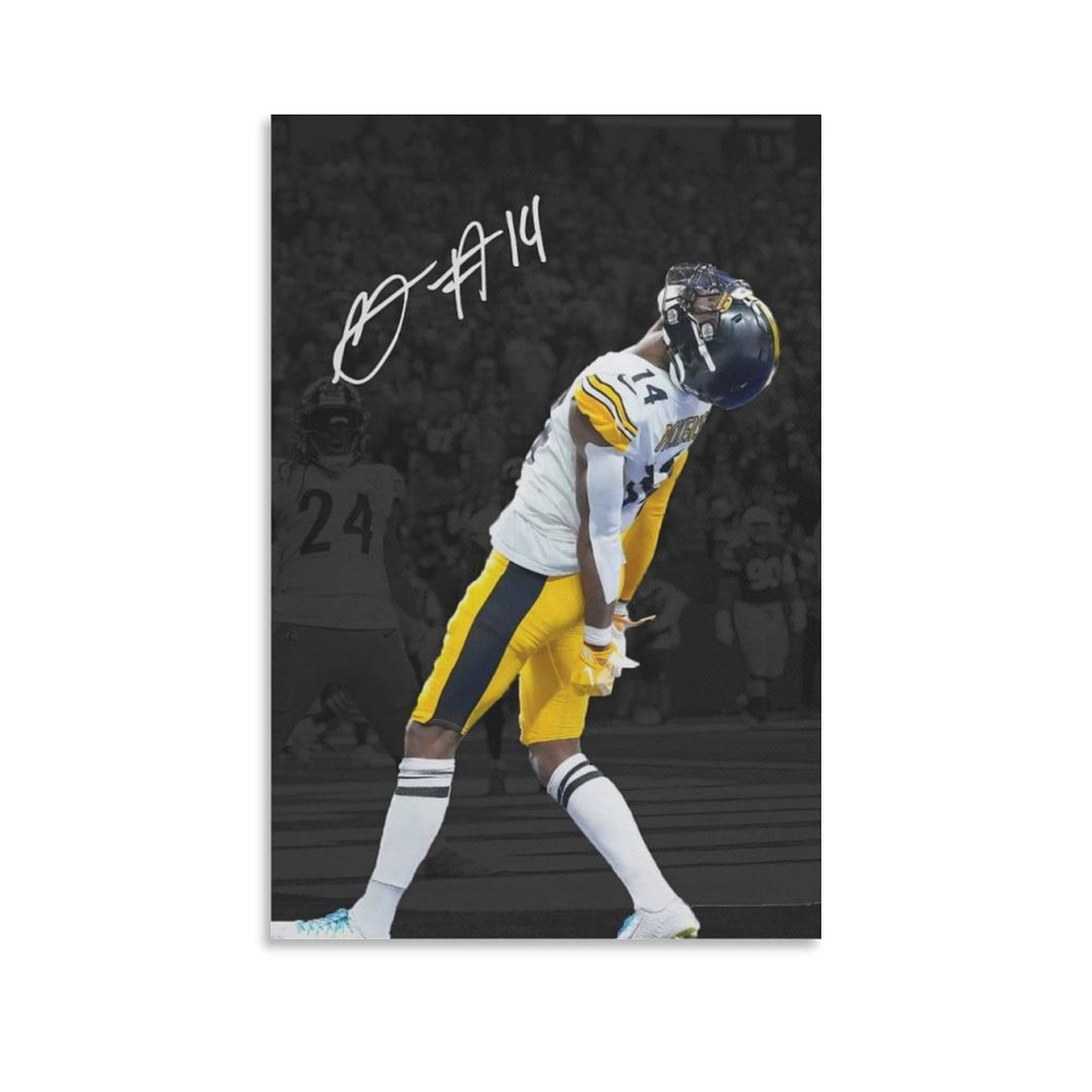 George Pickens Poster Canvas Poster Poster Cool Artworks Painting Wall ...