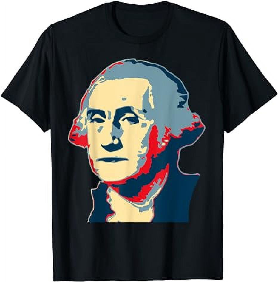 George President Washington Pop Art T-Shirt - Walmart.com