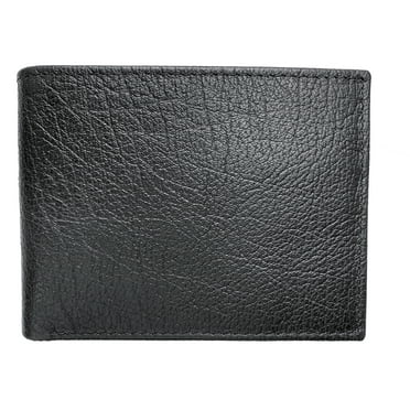 DEFNES Men Genuine Leather RFID Anti-scanning Anti-Theft Zipper Wallet ...