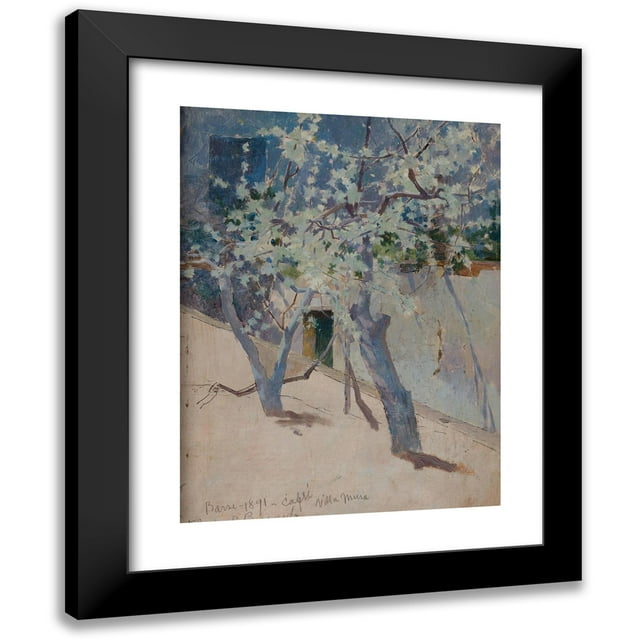 George Randolph Barse 12x14 Black Modern Framed Museum Art Print Titled ...