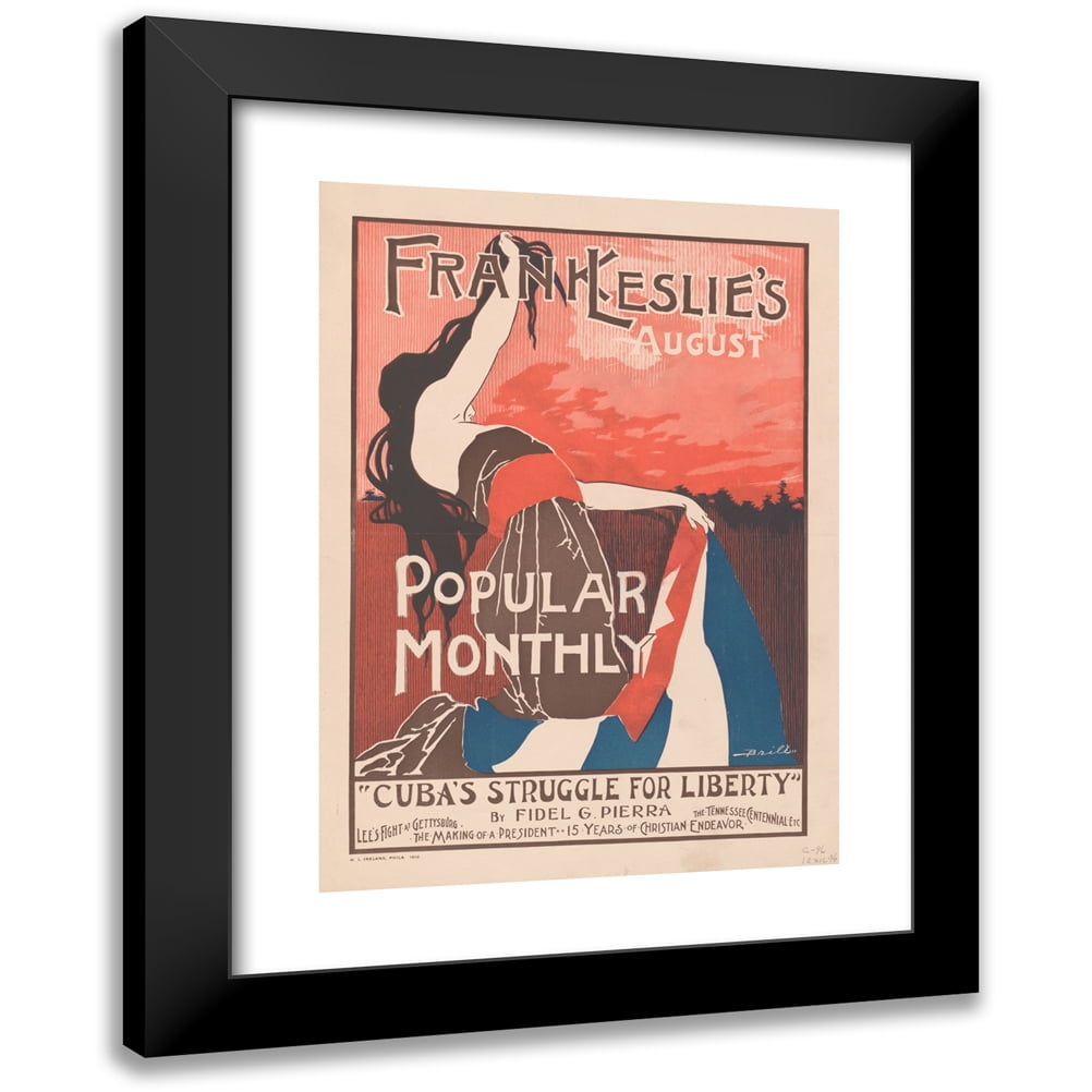 George Reiter Brill 14x18 Black Modern Framed Museum Art Print Titled ...