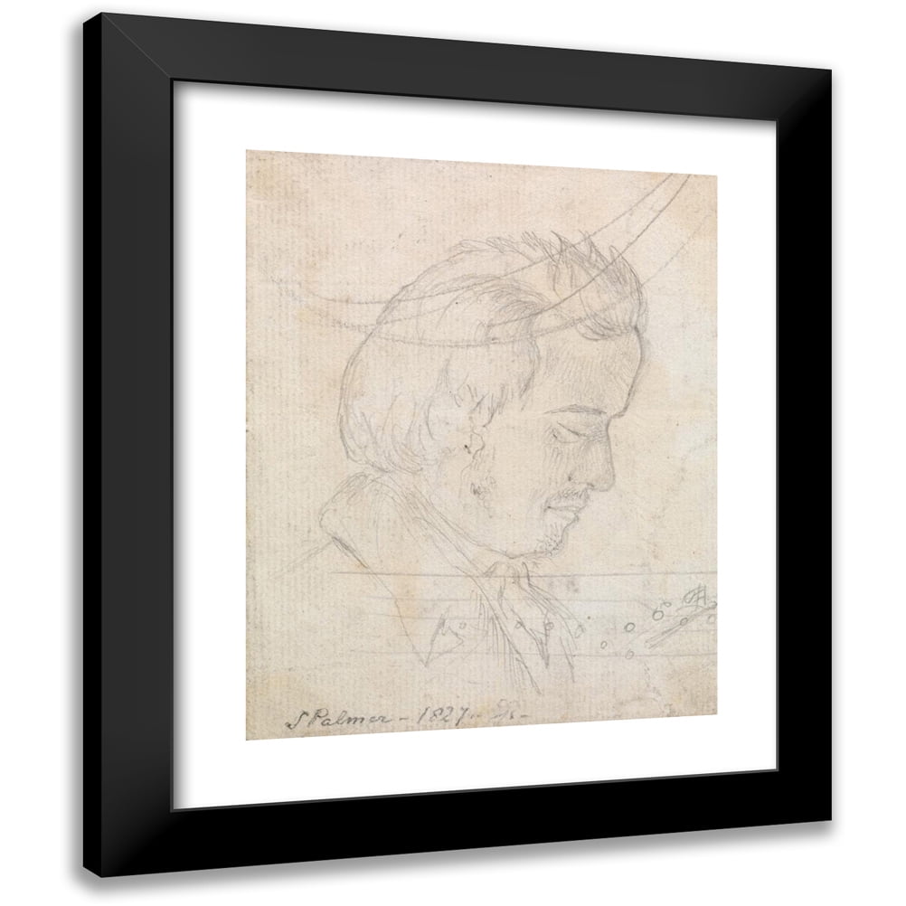 George Richmond 15x18 Black Modern Framed Museum Art Print Titled ...