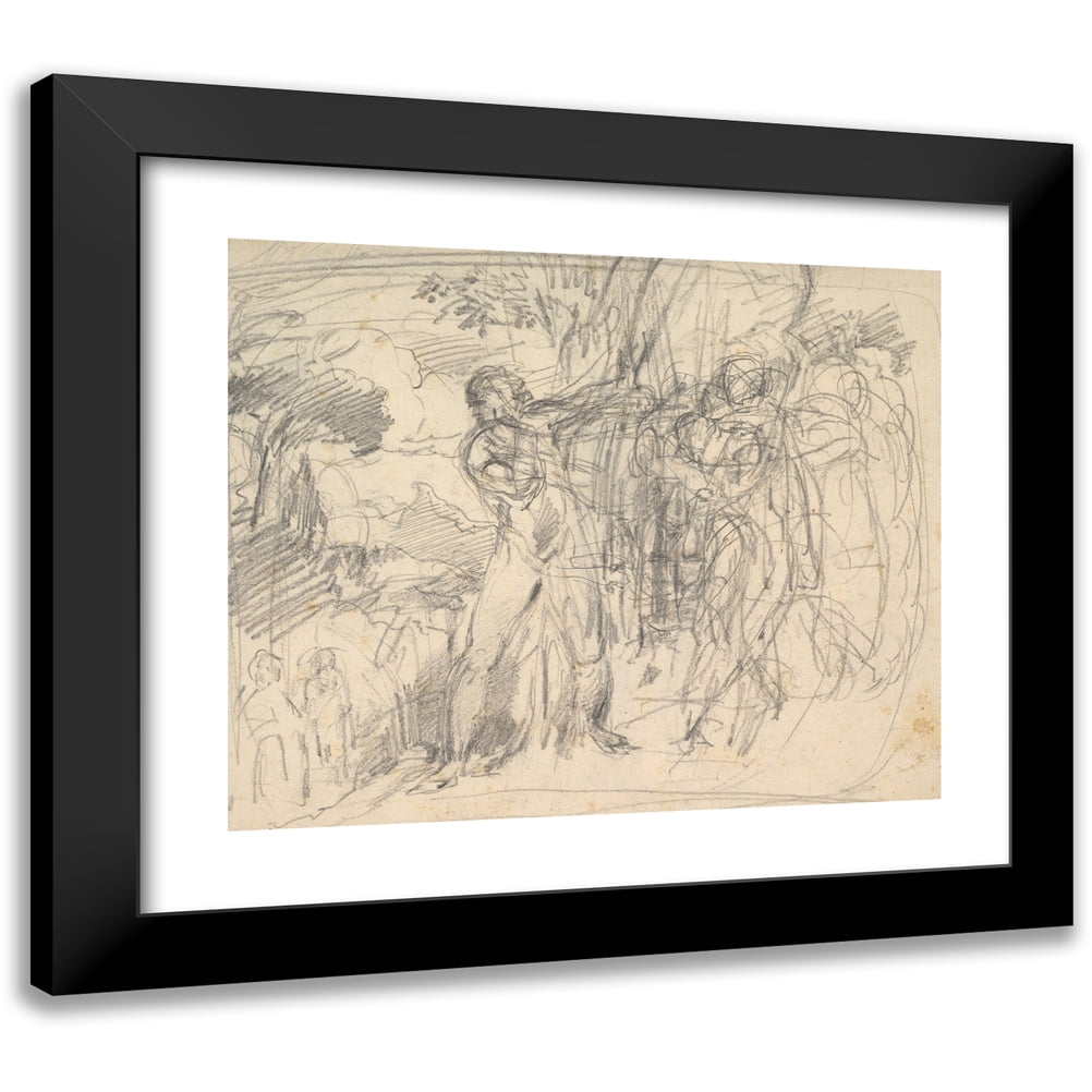 George Richmond 17x15 Black Modern Framed Museum Art Print Titled ...