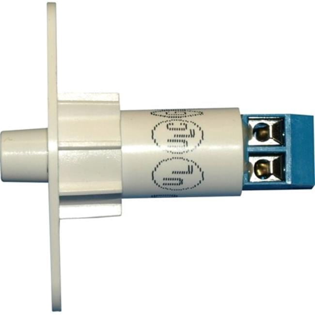 George Risk Industries 0.75 in. Flush Mount Push Button Switch, White ...