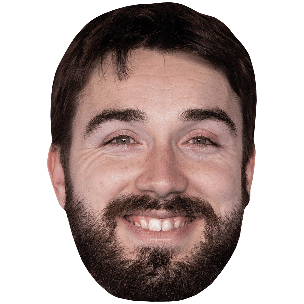 George Robinson (Beard) Big Head. Larger than life mask. - Walmart.com