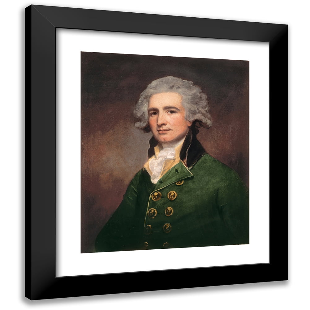 George Romney 12x14 Black Modern Framed Museum Art Print Titled ...