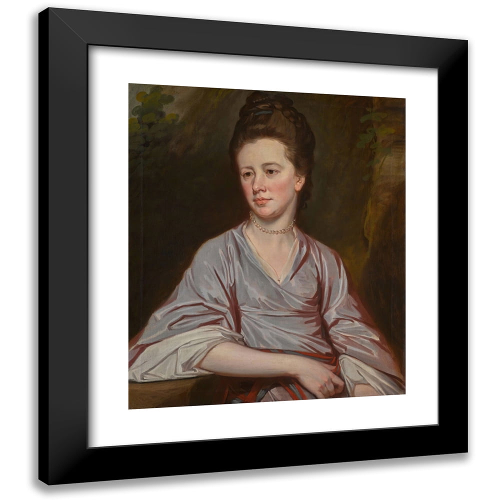 George Romney 12x14 Black Modern Framed Museum Art Print Titled ...