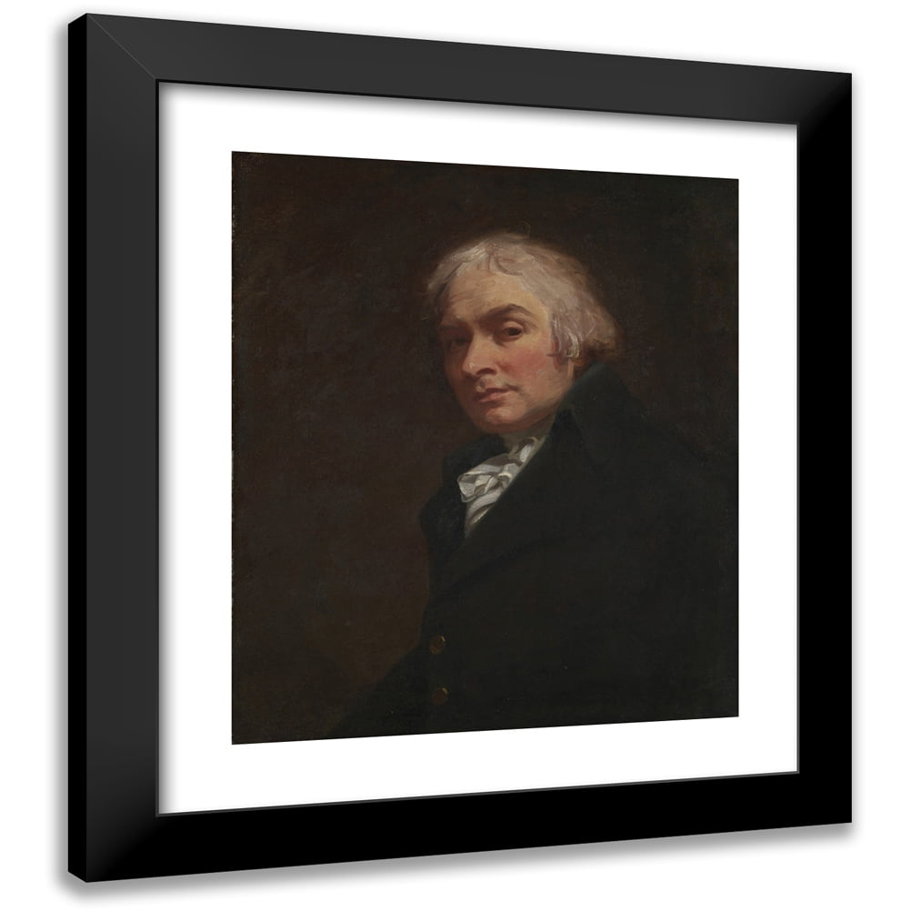 George Romney 12x14 Black Modern Framed Museum Art Print Titled - Self ...