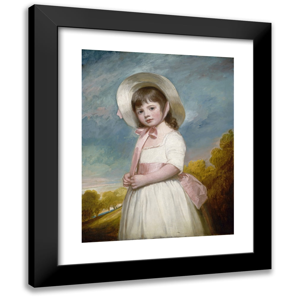 George Romney 19x24 Black Modern Framed Museum Art Print Titled - Miss ...