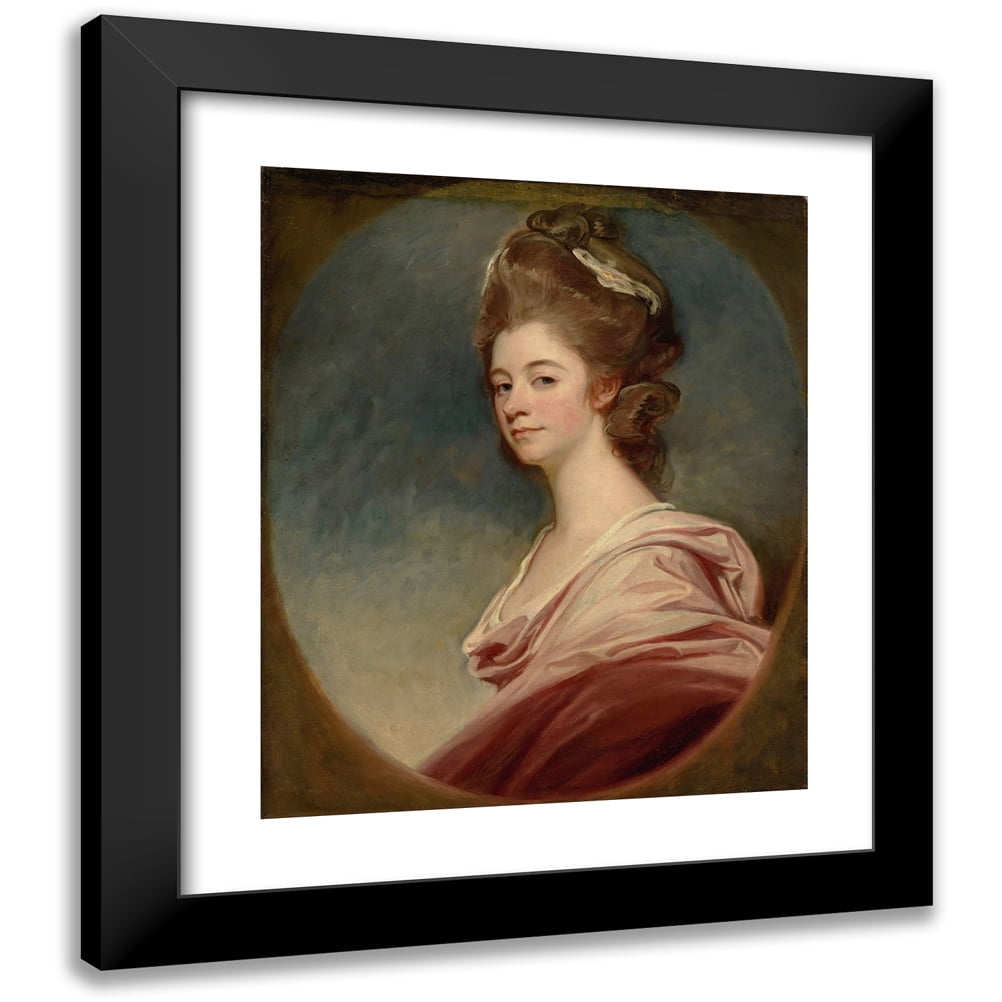 George Romney 20x23 Black Modern Framed Museum Art Print Titled ...