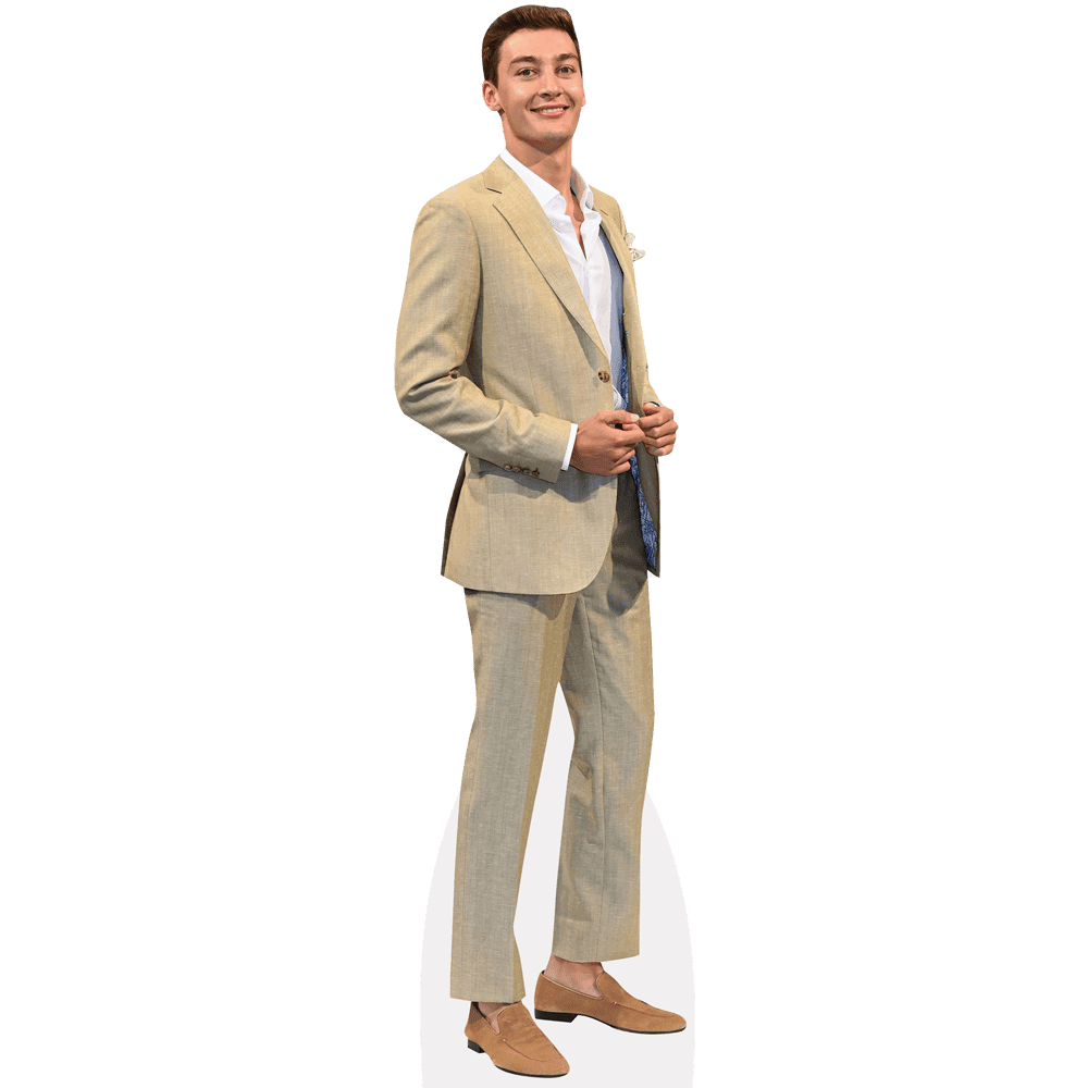 George Russell (Pose) Lifesize Cardboard Cutout Standee - Walmart.com