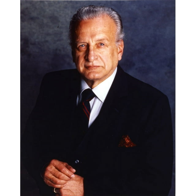 George Scott in Blue Vest and Light Blue Long Sleeve Portrait Photo ...