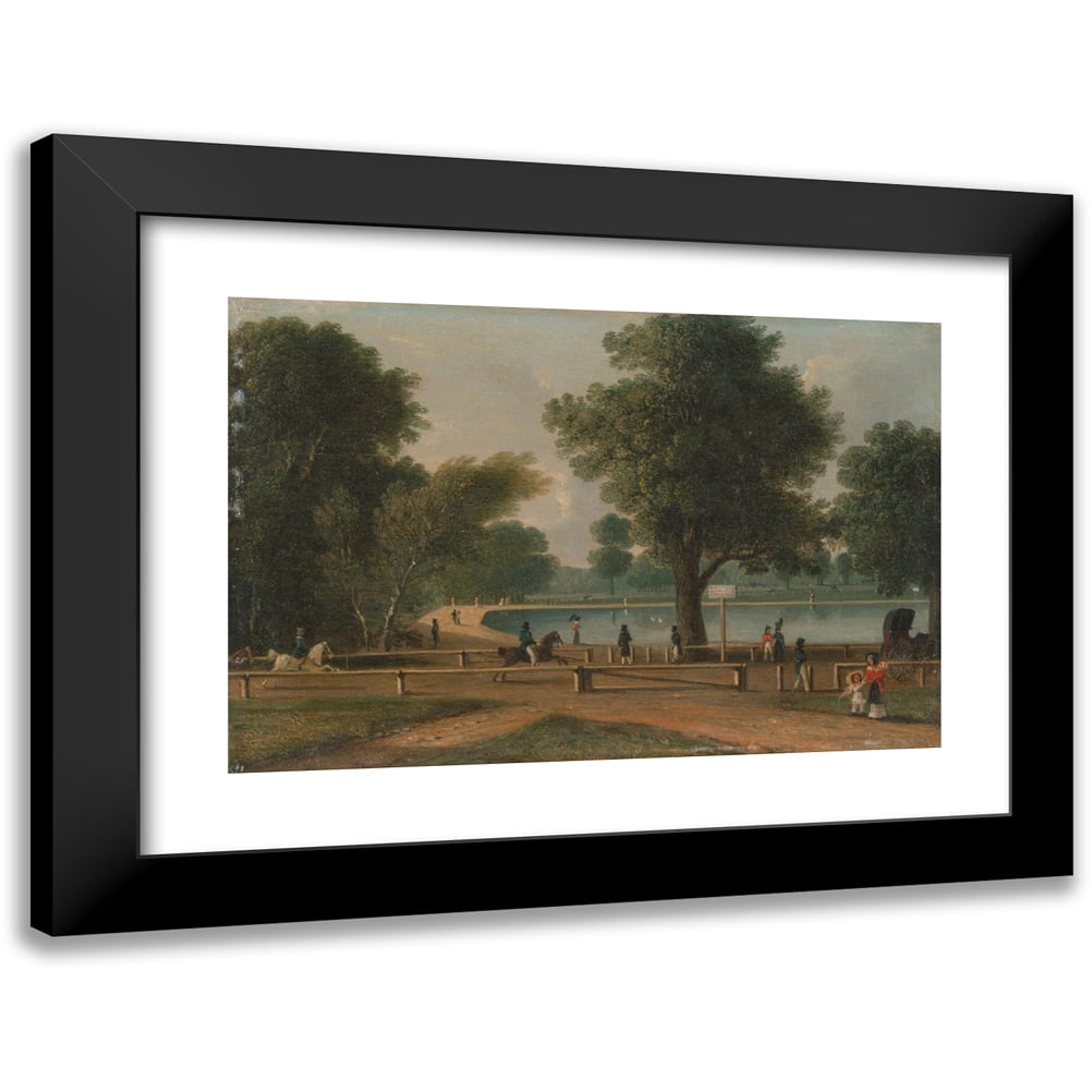 George Sidney Shepherd 18x13 Black Modern Framed Museum Art Print ...