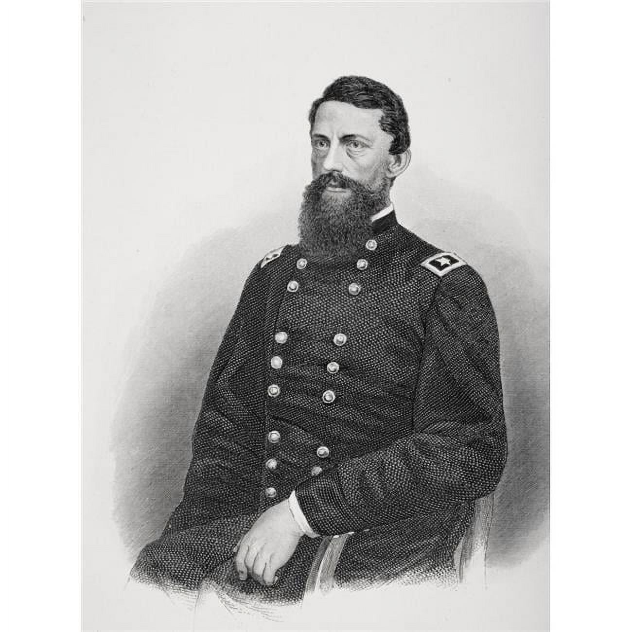 George Stoneman 1822 To 1894 Union General During American Civil War ...