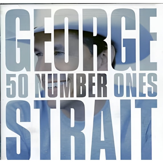 George Strait - 50 #1's 2-CD Set - Country Music Collection - Walmart.com