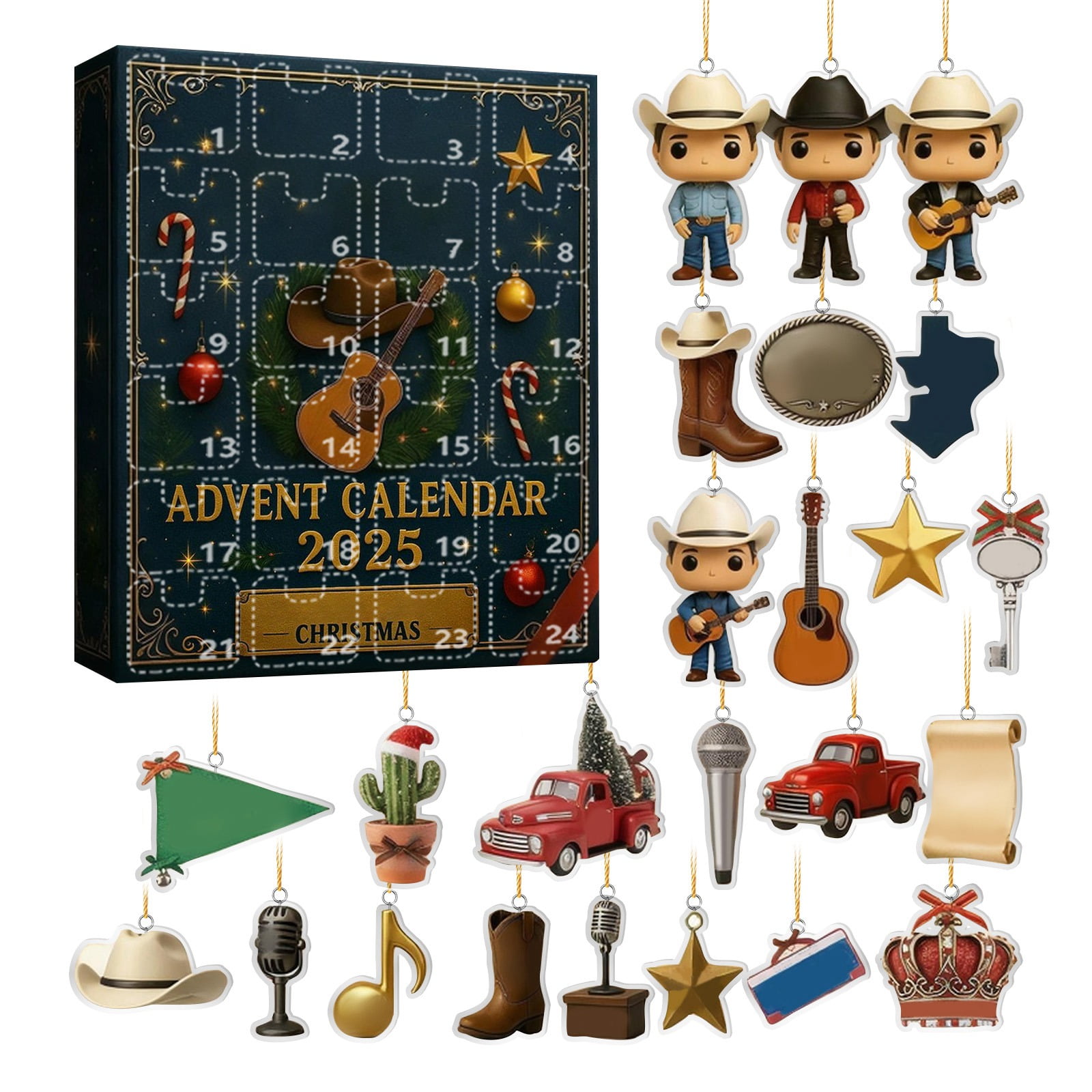 George Strait Advent Calendar 2025, An American Musical Calendar, 24 ...