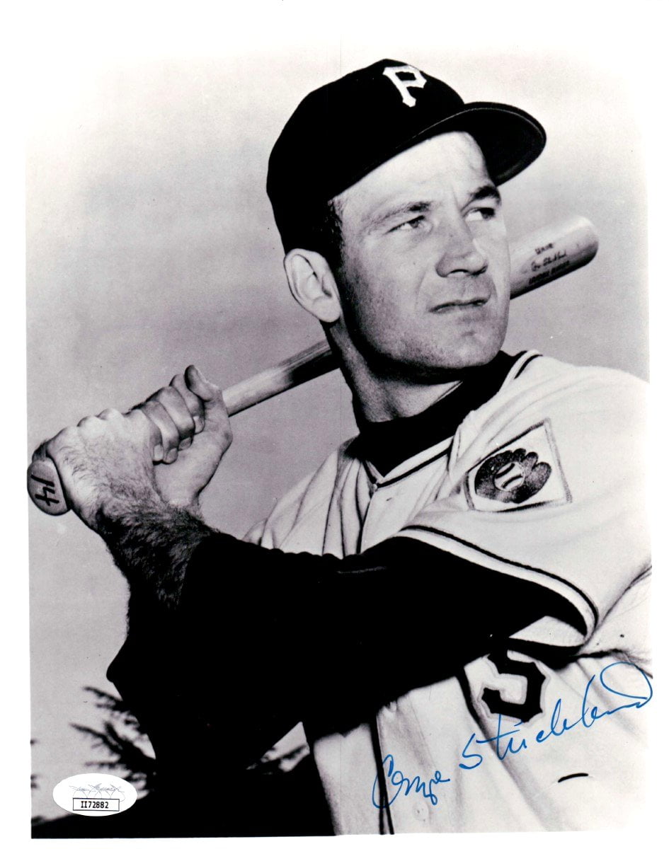 George Strickland Signed Autographed 8X10 Photo Pittsburgh Pirates JSA ...