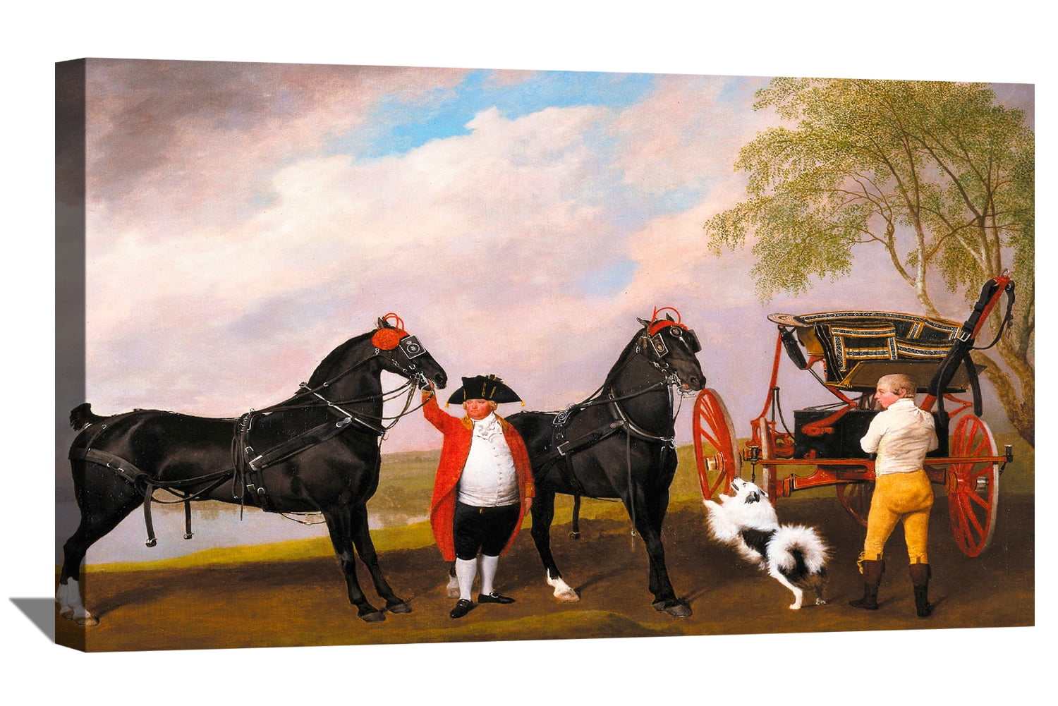 George Stubbs Paintings Sporting Art Print The Prince Of Wales'S ...