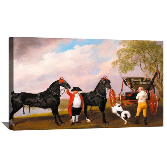 George Stubbs Paintings Sporting Art Print The Prince Of Wales'S ...