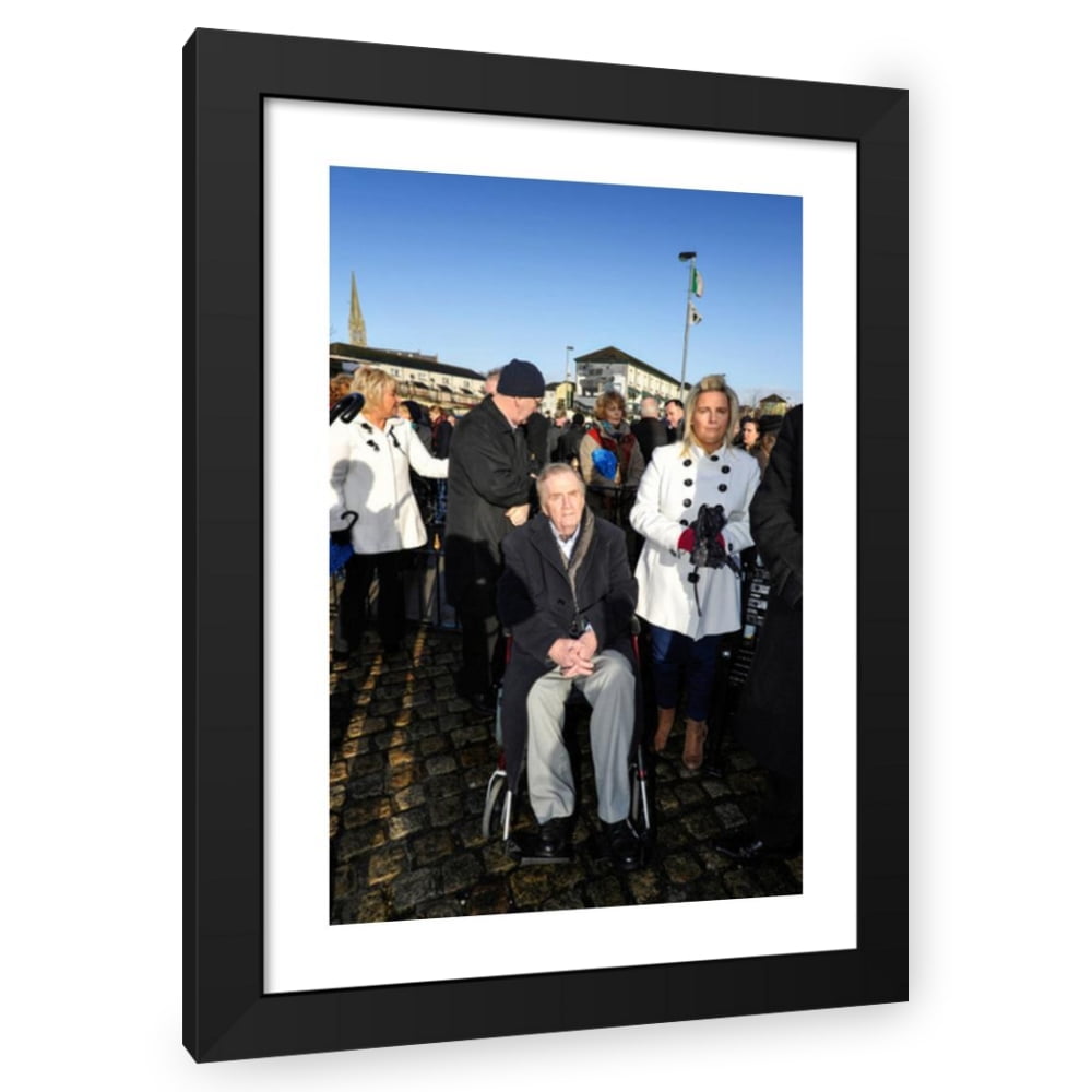 George Sweeney 13x20 Black Modern Wood Framed Wall Art Titled - Former ...