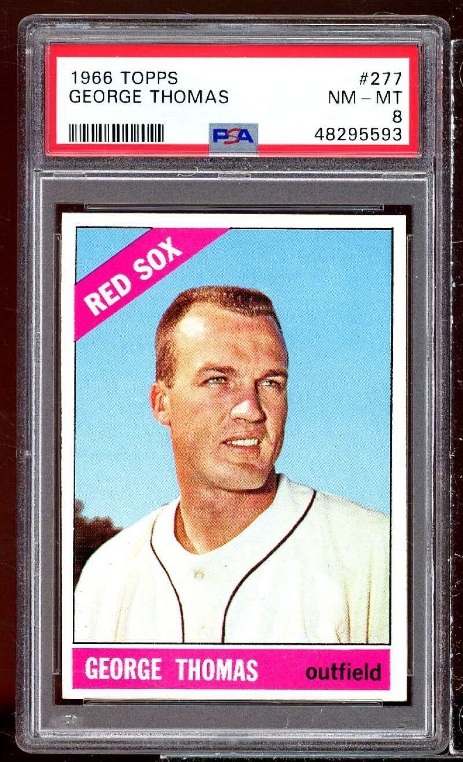 Ushering Thomas Topps Card