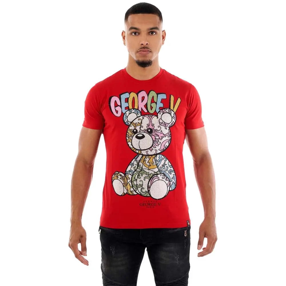 George V Men Rainbow Bear (Red) - Walmart.com