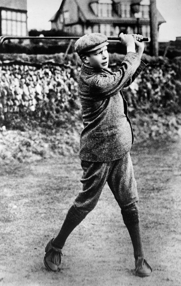George Vi. Nking Of Great Britain 1936-1952. Playing Golf As A Child ...