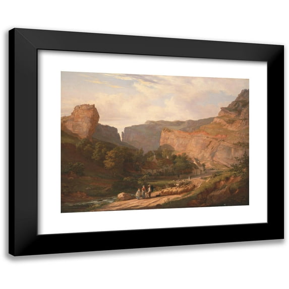 George Vincent 18x15 Black Modern Framed Museum Art Print Titled - A ...