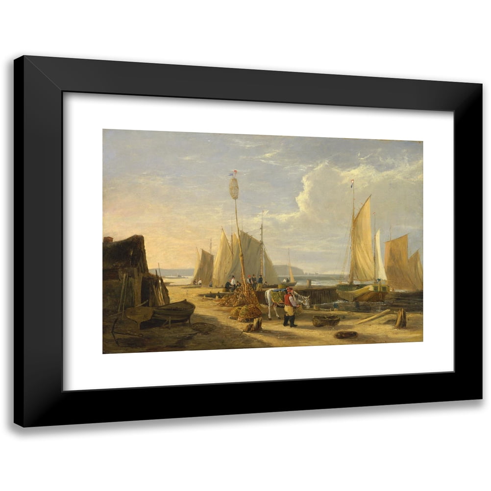 George Vincent 24x18 Black Modern Framed Museum Art Print Titled - A ...