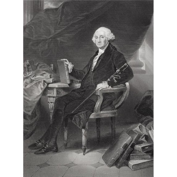George Washington 1732-1799 Commander Of American Revolutionary Forces ...