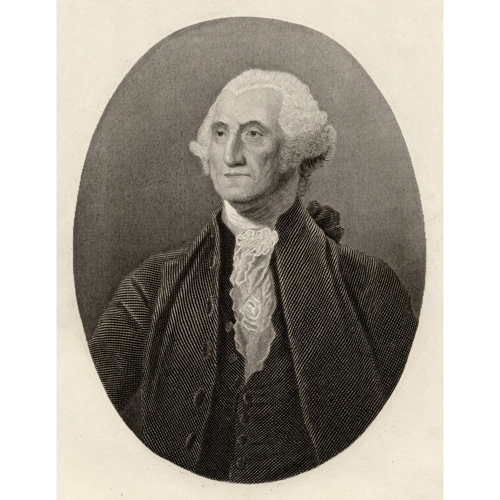 George Washington 1732-1799. First President Of The United States.19Th ...