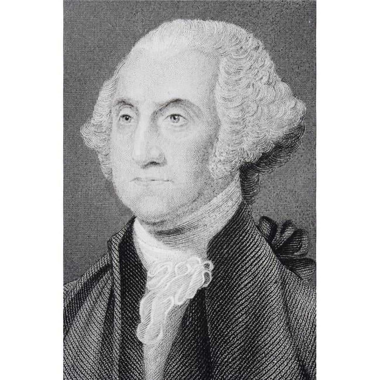 George Washington 1732 to 1799 First President of the United States of ...