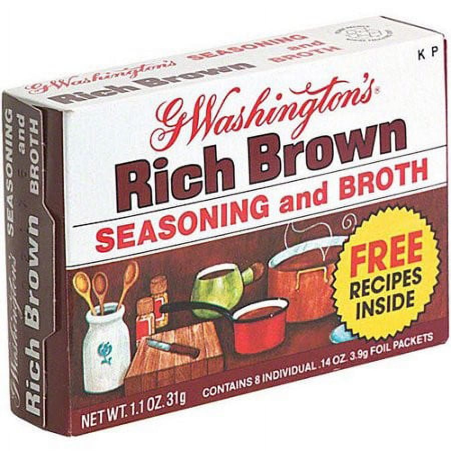 George Washington Broth, Brown, 1.1 Ounces - Walmart.com