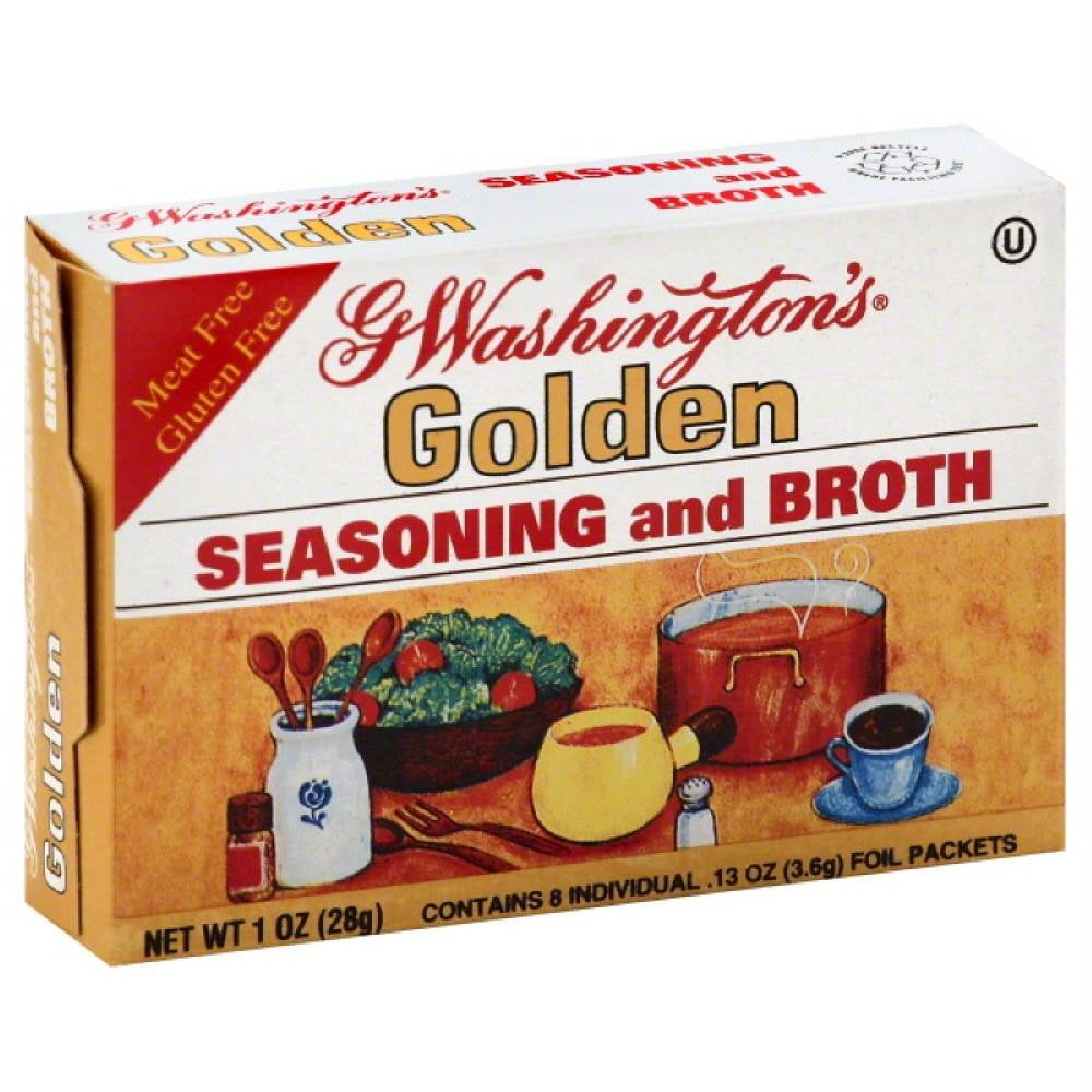 George Washington Golden Seasoning SSF20 and Broth, 1-Ounce Boxes (Pack ...