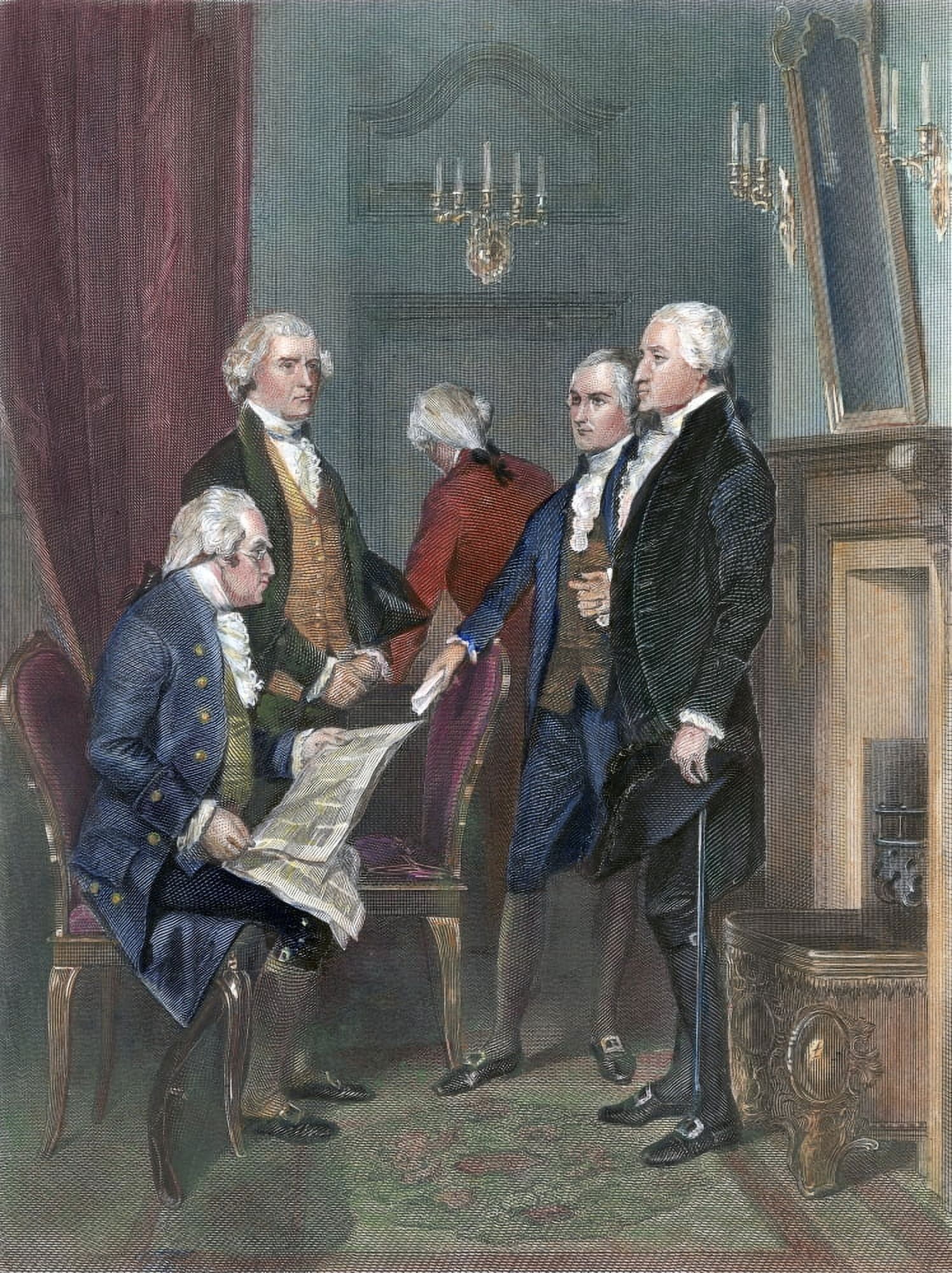 George Washington N(1732-1799). First President Of The United States ...