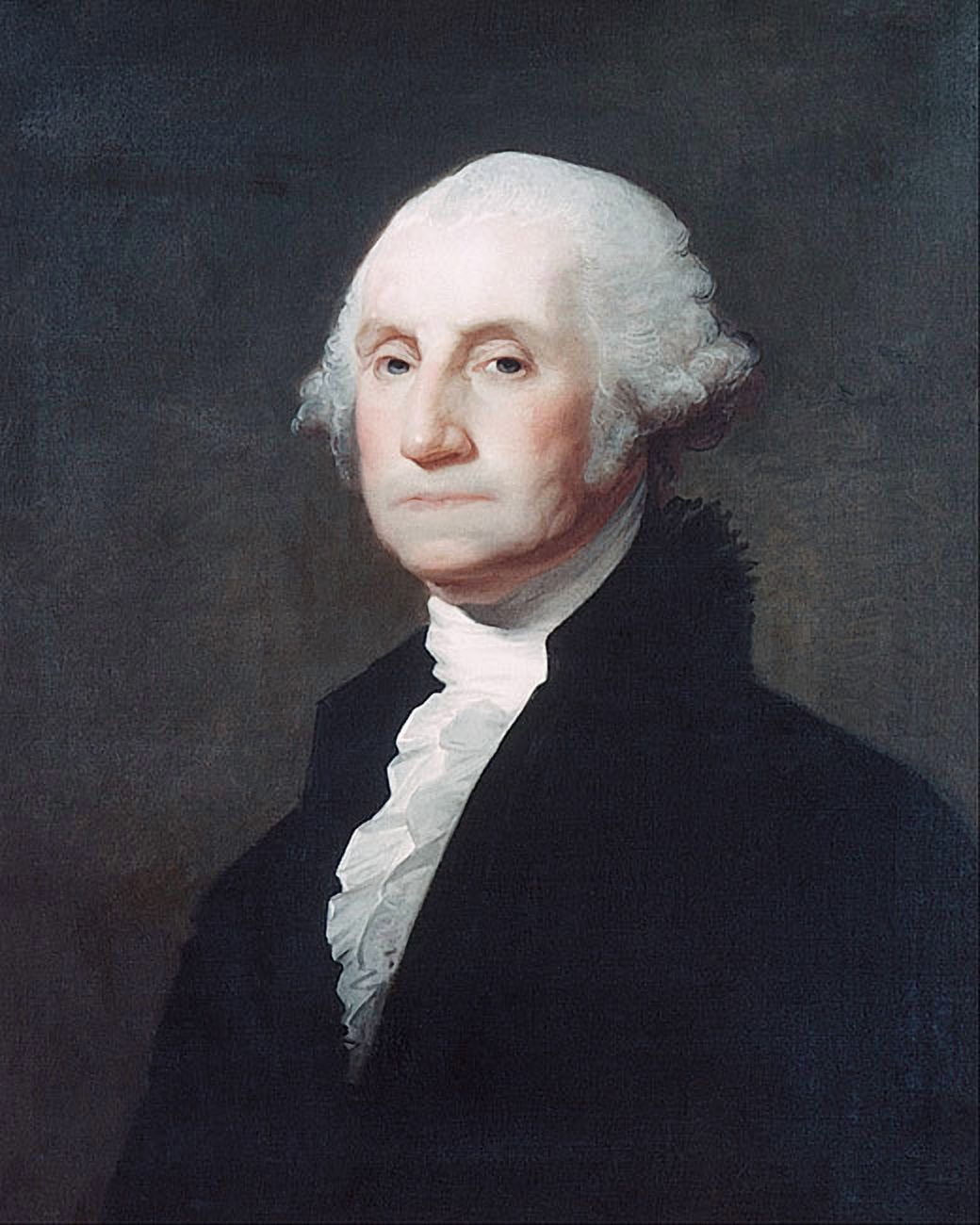 George Washington Painting Gilbert Stuart - Style B - 12x18 Inch ...