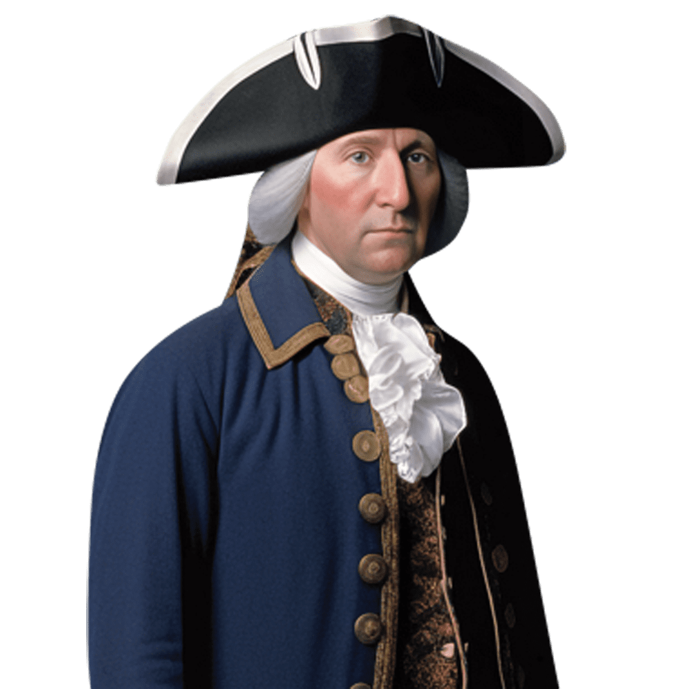 George Washington (Uniform) Half Body Buddy Cutout - Walmart.com