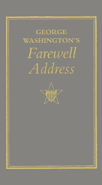 George Washington's Farewell Address - Walmart.com