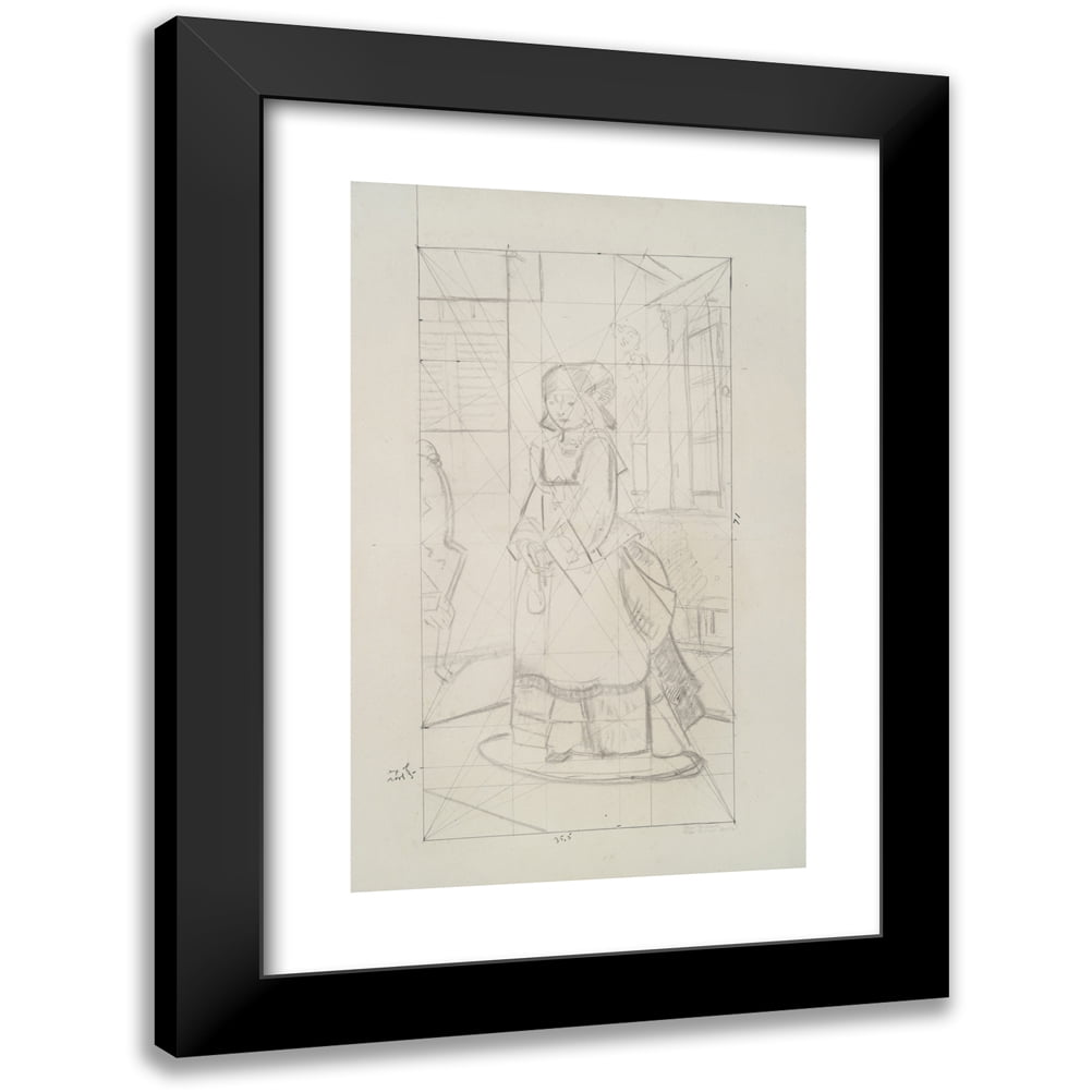 George Wesley Bellows 16x24 Black Modern Framed Museum Art Print Titled ...