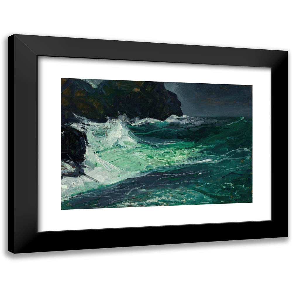 George Wesley Bellows 18x14 Black Modern Framed Museum Art Print Titled ...