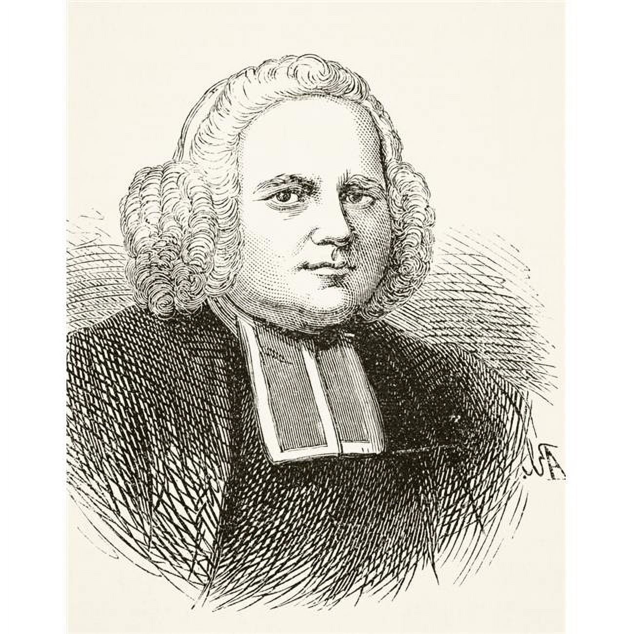 George Whitefield 1714 To 1770 English Clergyman & Leader of Methodist ...