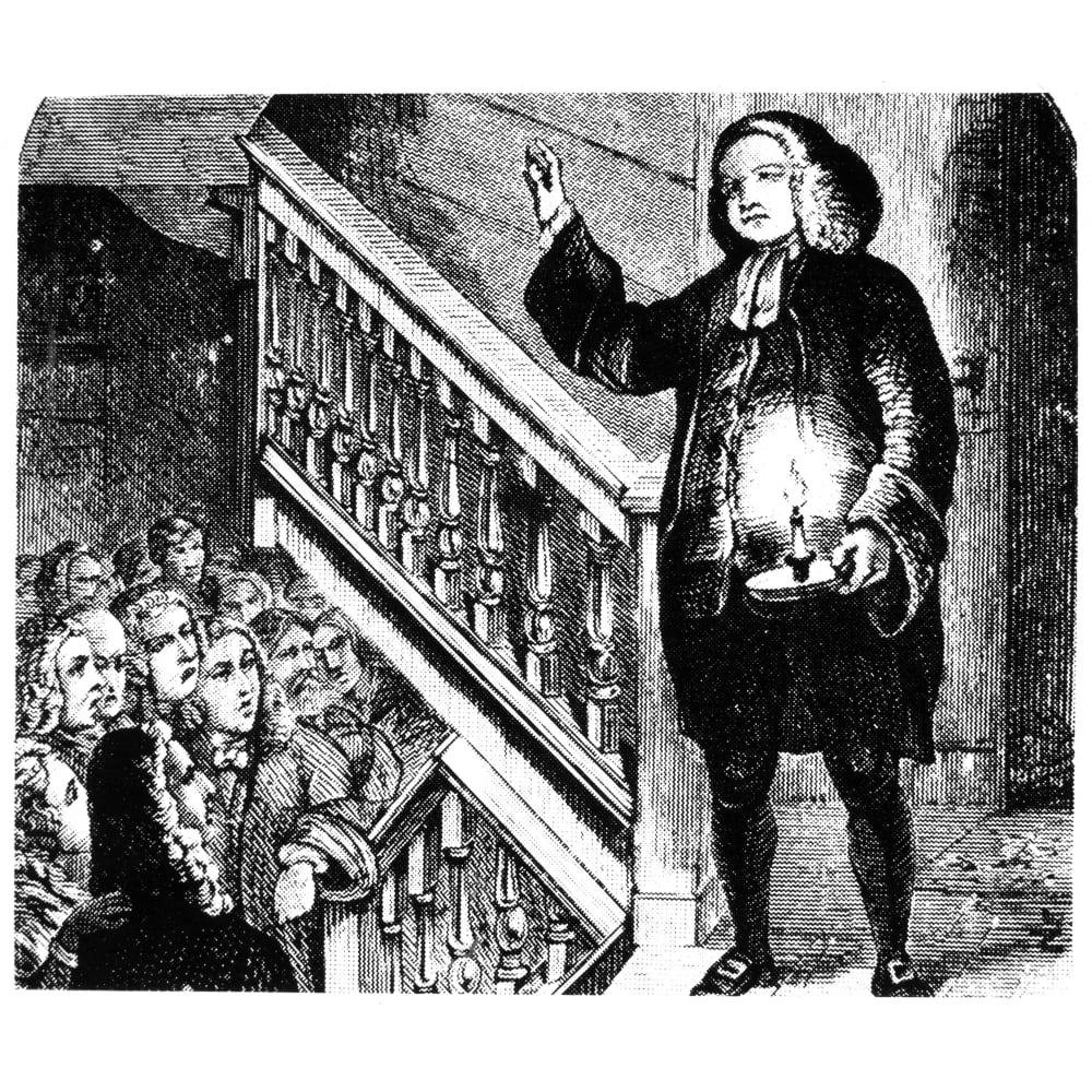 George Whitefield N(1714-1770). English Evangelist. Whitefield ...