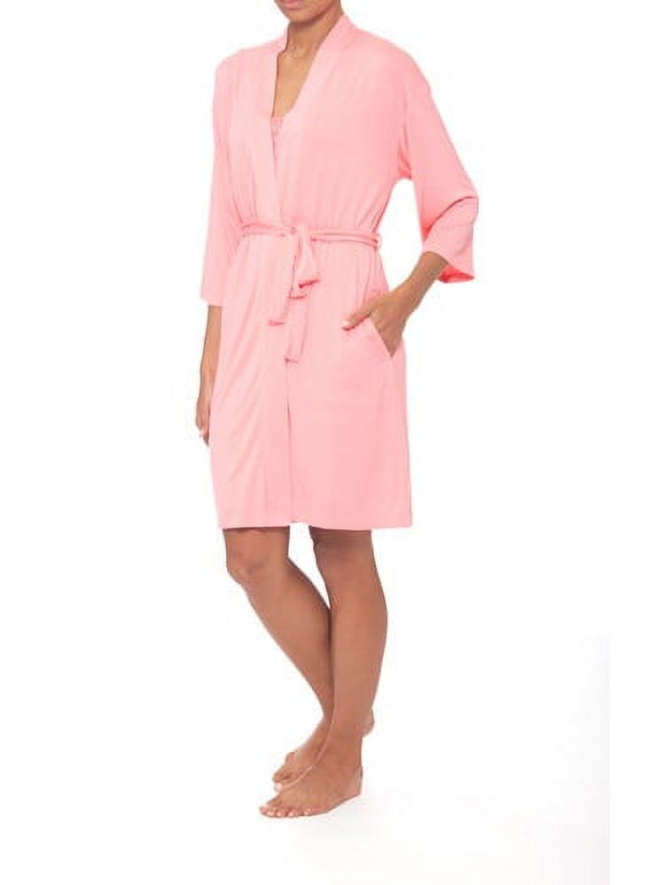 George Womens Jersey Wrap-tie Robe - Walmart.com