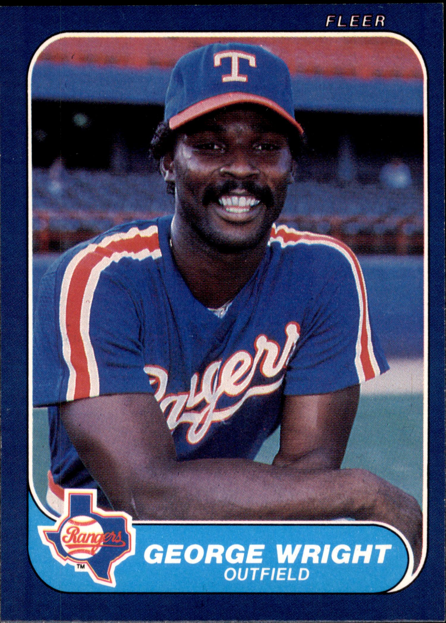 George Wright #578 1986 Fleer - Walmart.com