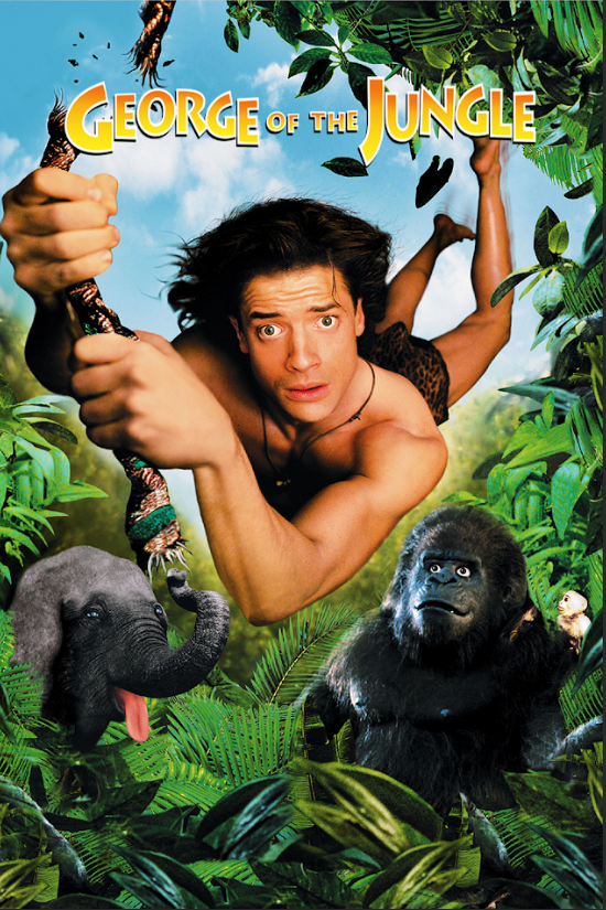George of the Jungle 1997 Poster 24x36 - Brendan Fraser Comedy ...