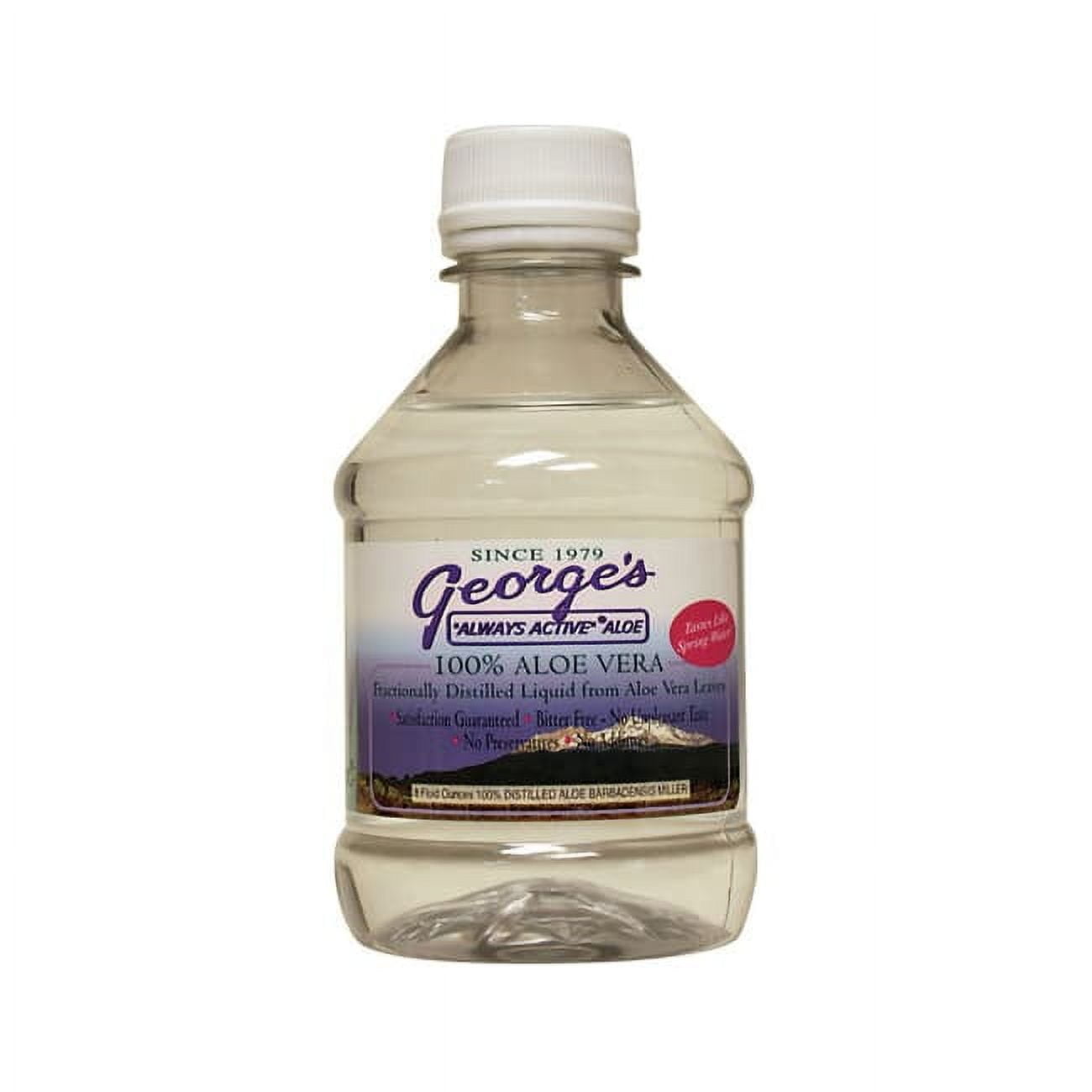 George's Always Active Aloe 100% Aloe Vera Fractionally Distilled ...