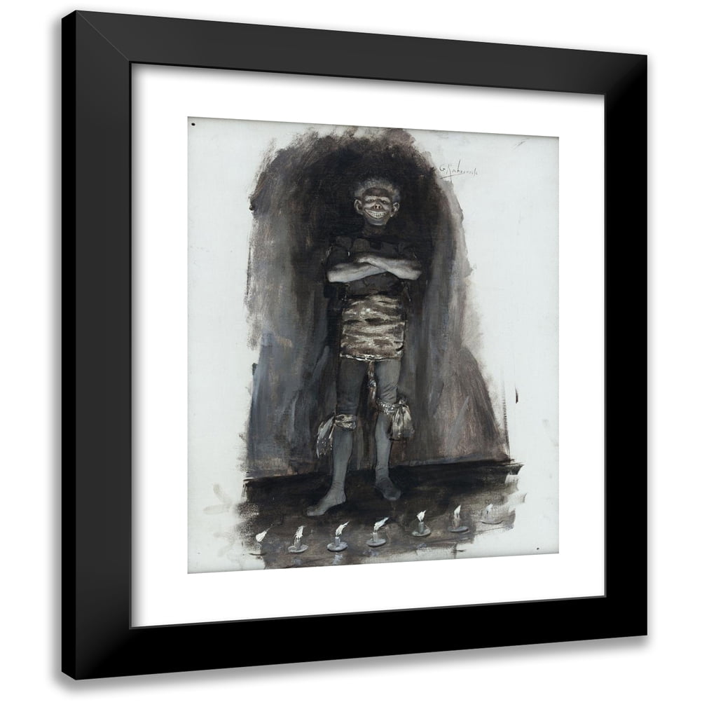 Georges Antoine Rochegrosse 12x14 Black Modern Framed Museum Art Print ...